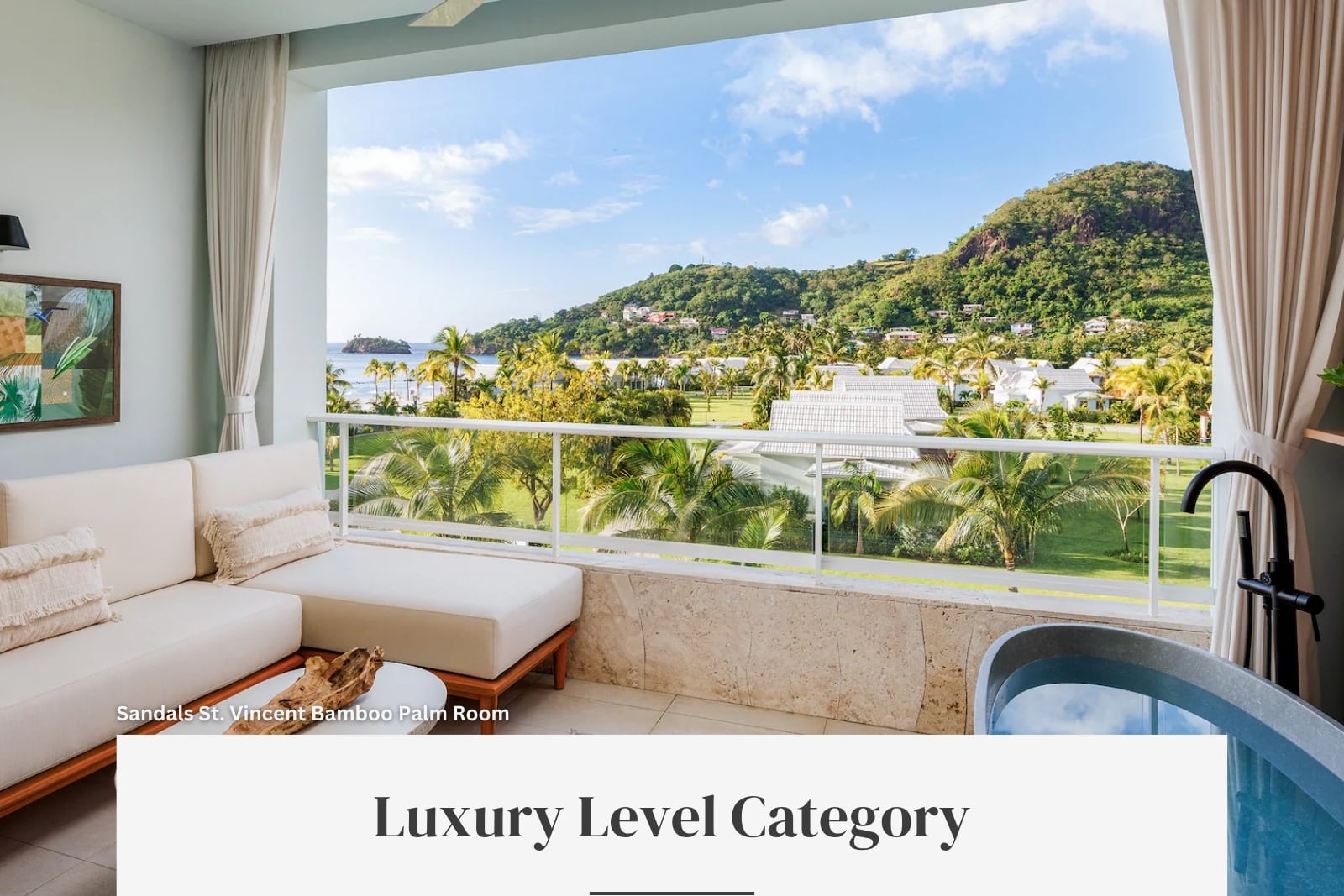 Sandals Room Categories: Club Level Vs Butler Vs Luxury